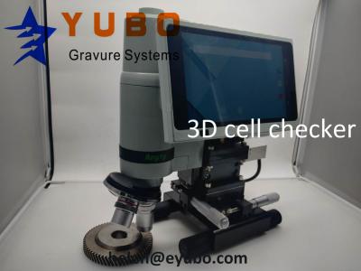China Cell checker engraving shape inspect device for gravure cylinder for sale