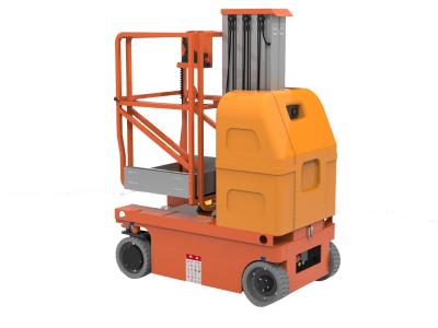 China high Efficiency All Electric Vertical Mast Lifts Streamlined Maintenance for sale