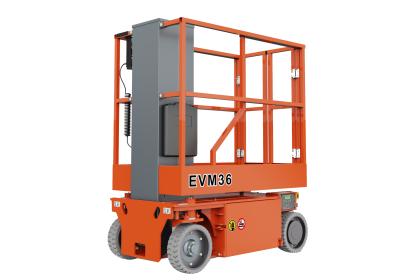 China Electric Compact Vertical Mast Lifts Light Structure With A Compact Design for sale
