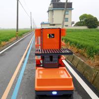 China Full Electric Aerial Order Pickers High Efficiency Flexible Operation for sale