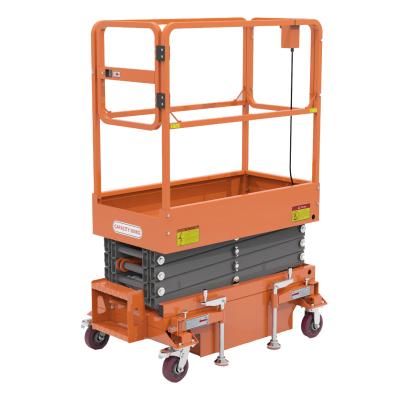 Cina Push Indoor Around Mini Scissor Hydraulic Lift Design Compatto in vendita