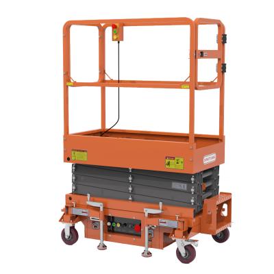Cina Push Indoor Around Mini Scissor Hydraulic Lift Design Compatto in vendita