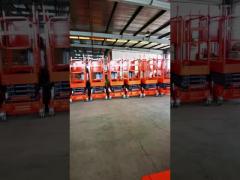 Elektrische kleine schaarhefplatforms voor binnenwerk voor eenpersoonswerk