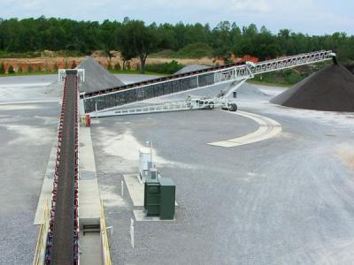 China Dia 130mm uhmwpe material belt conveyor mining industry copper mine gold mine for sale