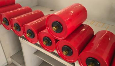China short delivery time Dia 219 mm Dia 159 mm steel belt conveyor for bulk shipping for sale