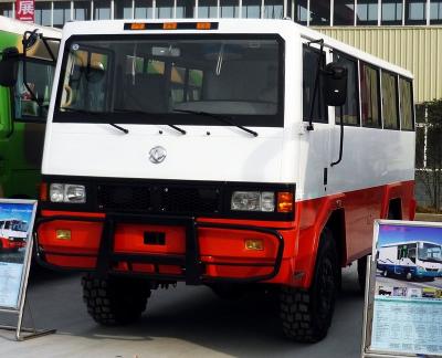 China Vehículo de prospección campo a través de 130HP Euro3 Dongfeng EQ6580PT, camión de Dongfeng, camiones de Dongfeng en venta