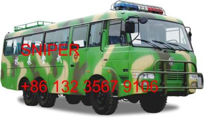 China autobús campo a través de 6x6 Dongfeng EQ6840PT en venta