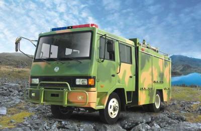 China camión de la lucha contra el fuego de las camiones EQ5080TXFT de 4x4 160HP Euro3 Dongfeng en venta