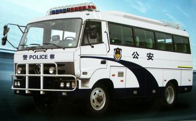 China Autobús campo a través de Euro3 140HP Dongfeng EQ6671PT 4x4 en venta