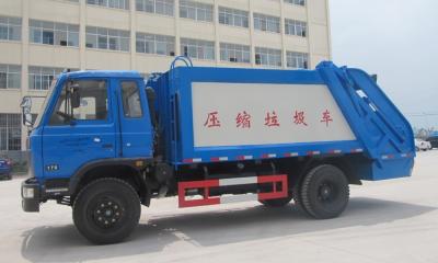 China Camión de basura de la compresa de 10CBM Dongfeng EQ5111ZYS3 con Euro3 Cummins 170HP en venta
