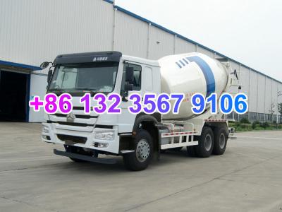 China Camión del mezclador de cemento del chasis 6x4 HJS5256GJBHA de 8CBM 9CBM 10 CBM 15CBM HOWO en venta