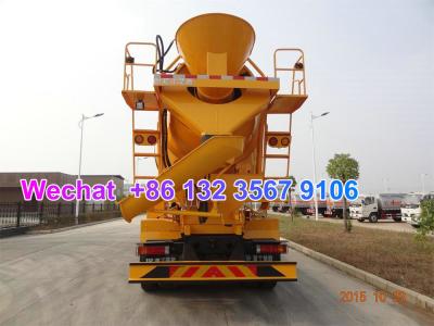 China Tri anillo 375HP 8 de LHD y de RHD 6x4--Camión concreto del mezclador de cemento 12CBM para Colombia en venta