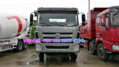 China Tri anillo 375HP 8 de LHD y de RHD 6x4--Camión concreto del mezclador de cemento 12CBM para Filipinas en venta