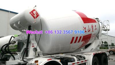 China Tri anillo 375HP 8 de LHD y de RHD 6x4--Camión concreto del mezclador de cemento 12CBM para Tanzania en venta