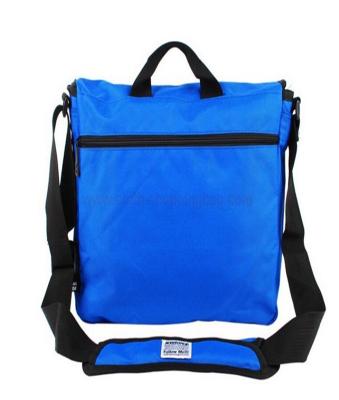 Cina Gli sport su misura disegnano la borsa di nylon blu della palestra della spalla per gli studenti in vendita