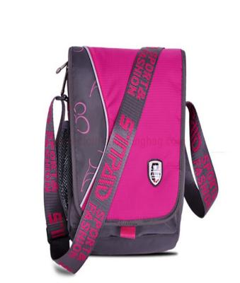 Cina Spalla di nylon rosa che fa un'escursione borsa per gli sport all'aperto, borsa del totalizzatore della tela in vendita