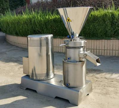China Peanut Butter Making Colloid Mill Machine Food Sesame Cocoa Beans Grinding for sale