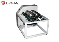 China Multiple Work Positions Rolling Jar Lab Scale Ball Mill for Intermittent / Continuous Grinding for sale