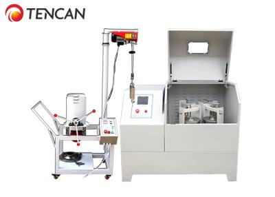 China De Machine Vierkante Verticaal van het laboratoriummalen met 4*10L-Molenkruiken, Super Fijne Poeder Malende Molen Te koop