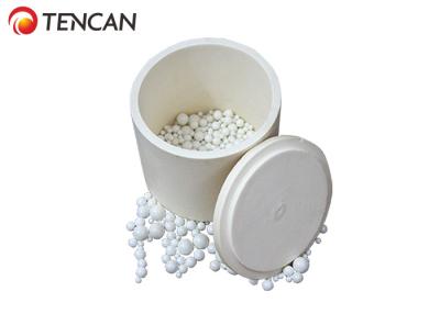 China Full Sized Alumina Ceramic Planetary Ball Mill Jar High Temperature / Corrosion Resistance for sale