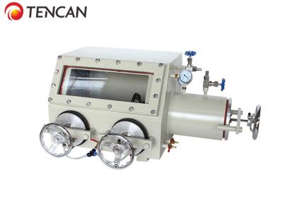 China 0-0.1MPa Chemical Glove Box Laboratory Equipment SS PMMA 600mm for sale