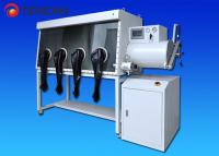 China Automatic Control Double Purified Columns Inert Glove Box Single Side 4 Ports for sale