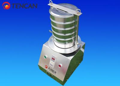 China Tencan 1400rpm SS Lab Sieve Shaker , Lab Vibrating Sieve Machine for sale