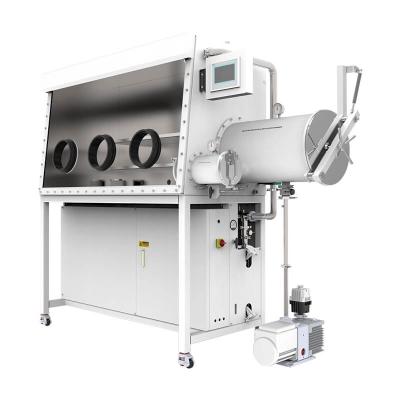China Lab Standard Purification GBP1000D-4 1200 Inert Gas Glove Box with Two-sided Working Positions by Changsha Tencan for sale