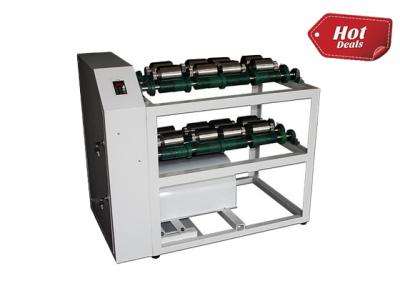 China Multiple Work Positions Rolling Jar Lab Scale Ball Mill for Intermittent / Continuous Grinding for sale