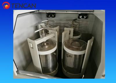 China mini molino de bola planetario grande 60L con el sistema del dispositivo de elevación y por aire de refrigeración en venta
