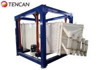 China 30 Tons Square Swing Rustproof Vibrating Screen Machine Low noise 75db for sale