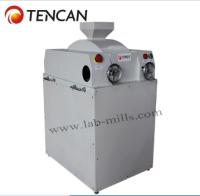 中国 52rpm脈石のスラグ ナイロン実験室二重ロール粉砕機の実験室3mm以下出力 販売のため