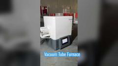 High-Purity Vacuum Tube Furnace Split Lab Sintering CVD Quartz Alumina Tube Oven Touch Screen