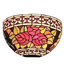 China WL120020 12 inchTiffany style stained glass art decor wall lamp for sale