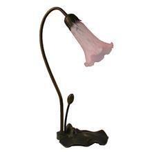 China one light lily table lamp -1 pink for sale