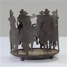 China CH0018-8 cowboys Iron candle holder for sale