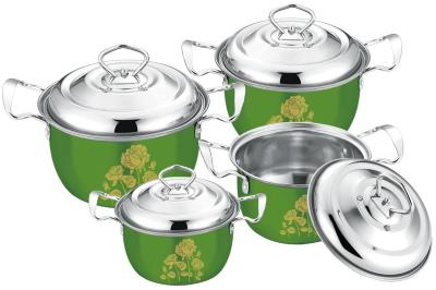 China 2020 hot selling 16/18/20  3pcs and 4pcs stainless steel 410cookware set &201#  cookware sets kitchenwares & kitchen pot for sale