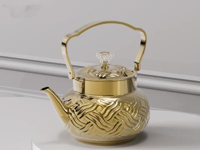 China hot sales in Middle East market Interior Ketlle Tea Pot with Filter Stainless Steel Material and Whistling Function for sale