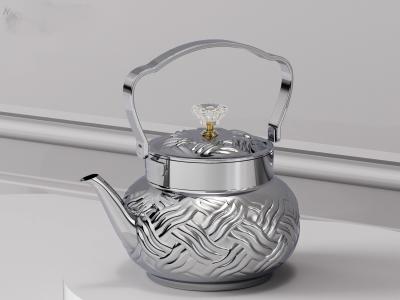 China hot sales in Middle East market Interior Ketlle Tea Pot with Filter Stainless Steel Material and Whistling Function for sale