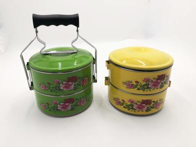 Cina 2018 hot sales stainless steel lunch box & colorful food carrier & in vendita