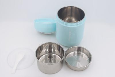 China 1.4L  Best production thermos food container vacuum lunch box with compartments for sale