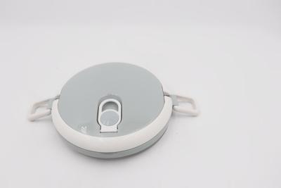 Cina 2 Layers Detachable stainless steel plastic kids tiffin leakproof sealed lunch box in vendita
