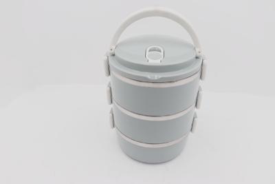 China 0.7L 1 Layer Eco friendly inner stainless steel bento lunch box for school multilayers food container à venda