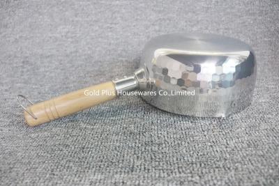 China Kitchenware soup & stock pots 22cm stainless steel soup pot hot sale heat resistant silver color coffee pot for sale
