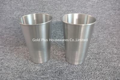 China Promotional gift 500ml cappuccino coffee cup outdoor high quality custom metal coffee cup factory