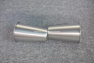 Cina Hot selling design 500ml custom logo coffee mug stainless steel silver portable reusable milk cup in vendita