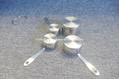China OEM printed available 250ml measuring cups with stainless steel handle multi-size 4 pcs metal measuring spoons zu verkaufen