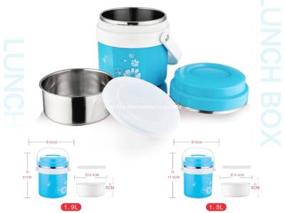 Китай Опарник еды воздухонепроницаемого высококачественного вакуума tableware 1.9L изготовленный на заказ держит горячий холод с несущей еды офиса ложки портативной продается