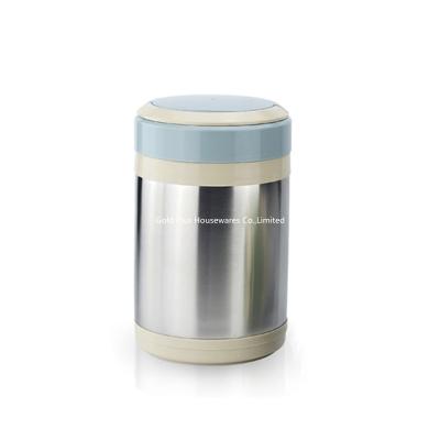 Китай Пищевой контейнер держа склянку еды вакуума thermos горячего и холодного течебезопасного металла емкости thermos 2L супа большого стальную продается
