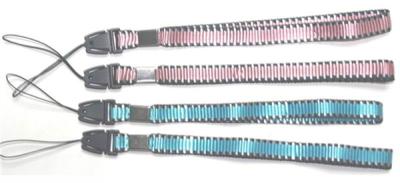 Chine Courroies en nylon d'imitation de boucle de bracelet, lanière courte de poignet pour accrocher de téléphone portable de caméra, à vendre